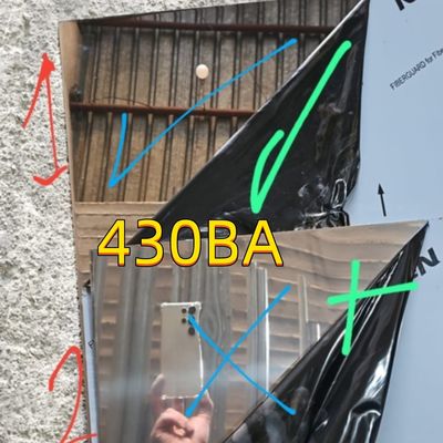 AISI430 SUS430 Stainless Steel Sheet 400 Series 0.3-3.0mm DIN1.4016 Metal Sheet 2B BA Surface