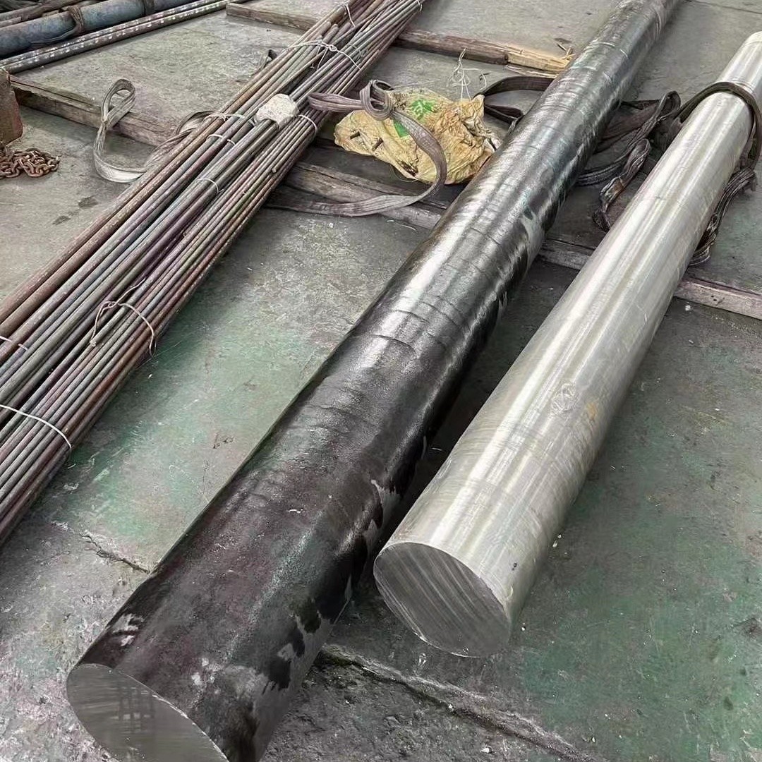 UNS S20910 Nitronic 50 Stainless Steel Round Bar OD 150mm Black Surface ...